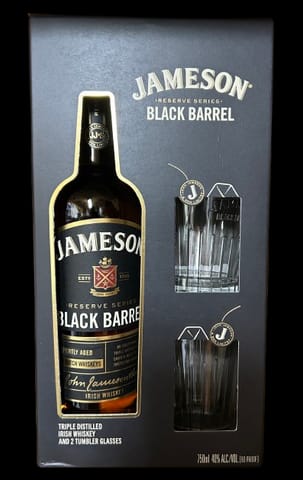 Jameson Black Barrel Gift Box 750ML - Ksh. 4187 Only - Buy Online in Kenya.
